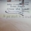 Embroidered Toilet Paper: Humorous Bathroom Riddle Decor - Etsy