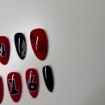 Ferrari F1 Formula One Inspired Press on Nails | Lewis Hamilton 44 ...