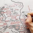 Map of King Arthur's Britain Hand Drawn Tolkien Style Map Artwork - Etsy UK