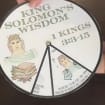 Printable Wisdom of Solomon Coloring Spinner Wheel, Wise King Solomon ...