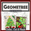 Geometree Christmas Craft for Kids School Project Educational Christmas ...
