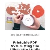 DIY Paper Iris Shutter SVG, Printable Template (PDF) - Etsy