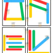 Popsicle Stick Task Cards | Building Blocks | Flashcards | STEM ...