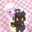 Marshadow and Driftloon Sticker - Etsy