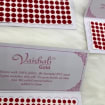 Small Red Bindi Booklet| Red Color Bindi | Total of 144 Bindis|3 ...