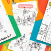 Numberblocks Coloring Book | Educational Printable PDF | Preschool Math ...