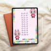 Labubu Multiplication Table 0-10 – Kawaii Math Chart (digital Download ...