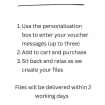 Personalised IOU Voucher - Digital Print at Home - Etsy