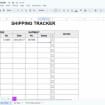 Shipping Tracker Printable, Order Shipment Log (PDF, Google Sheets) - Etsy