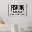 Fishing & Tackle Bait Shop Printable | Worm Bait Sign PNG JPEG | Rustic ...