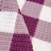 CROCHET PATTERN: Easy Plaid Blanket, Checkered Afghan (PDF Download ...