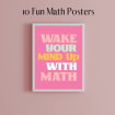 Funny Math Posters, Math Class Decor, Math Teacher, Math Classroom ...