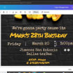 Gangsta Party - Hiphop Theme Invitation Canva Template - Etsy