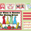 School Gnomes Theme Classroom Decor Bundle and Activities With ...