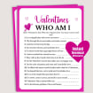 Valentines Day Who Am I Riddles, Fun Valentines Game, Valentines Day ...