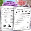 Lady Whistledown Character Riddles Game, Bridgerton Inspired, Bridal ...