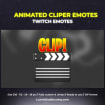 Animated Clip It Emote: Twitch/discord Stream Animation (digital ...