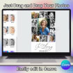 Digital Funeral Invitation Celebration of Life Phone Invitation ...