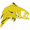 Striped Bass - Machine Embroidery Design, Embroidery Designs ...