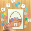 Easter Egg Counting Activity 1-20, Toddler Preschool Kindergarten Math ...