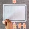 Gingerbread Counting Activity, Christmas Math Game, Preschoolers ...