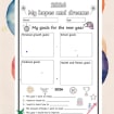 My Hopes & Dreams for 2026, Kids Goal Setting Printable, New Year ...