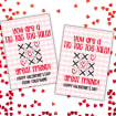 Tic Tac Toe Valentine's Day Cards | Kids Classroom Gift Tags (canva ...