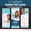 IV Therapy Marketing Event Banner IV Retractable IV Standup Banner Iv ...