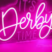 It's Derby Time Neon Sign,kentucky Derby Neon Sign,kentucky Derby Decor ...