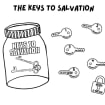 Keys of Salvation Craft for Kids, Color Gospel Printable Salvation Card ...