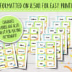 Charades Game for Kids | Printable Kid-edition Charades | Classroom ...