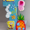 Personalized Sponge Bob 3D Letter Decoration | Custom Name Table ...