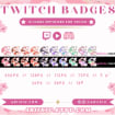 Kawaii Koi Fish Twitch Badges: Pastel Japan Emotes (digital Download ...