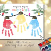 Holiday Handprint Craft, Merry and Bright Handprint Activity ...