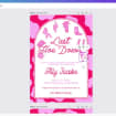 Editable Last Rodeo Bachelorette Party Template Welcome Sign Western ...