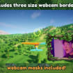 Webcam Border Twitch Ivy Webcam Overlays - Green Plants Vines Forest ...