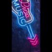Live Music Sign,custom Bar Name Neon Sign,neon Bar Sign,flex Led Light ...