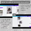 Retro Film Magazine Cover Templates – 90s Cinematic Canva Editable ...
