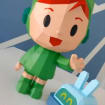 Nina Pocoyo Papercraft Template, Low Poly DIY Sculpture (PDF, SVG ...