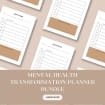 Mental Health Planner Printable | Digital Planner for Mental Health and ...