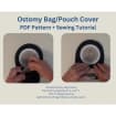 Ostomy Bag Cover PDF Sewing Pattern + Instructions, DIY Stoma Pouch ...