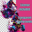 Neon ATV Clipart Neon Dirtbike PNG Quad Bike Bundle Motocross PNG Retro ...