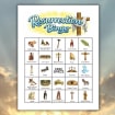 Resurrection Bingo Game, Bible Bingo, Easter Bingo, Holy Week Bingo ...