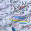 Pool Party Activity Sheet, Summer Birthday Party Favor, Kids Pool Party ...