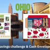 Ohio the 17th State Savings Challenge and Cash Envelope - Etsy