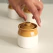 Indian Ceramic Pickle Jar for Dining Table, Small Achaar Jaadi, Pickle ...