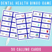 Dental Health Bingo Game | Teeth Care Printable Bingo for Kids ...