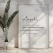 Osteopath Definition Poster, Printable Osteopathy Wall Art, Office ...