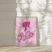 Barb Personalised Name Print Barb Poster Custom Barb Girls Bedroom ...