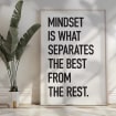 Motivational Wall Art, Growth Mindset Quote Print, Home Office Decor ...